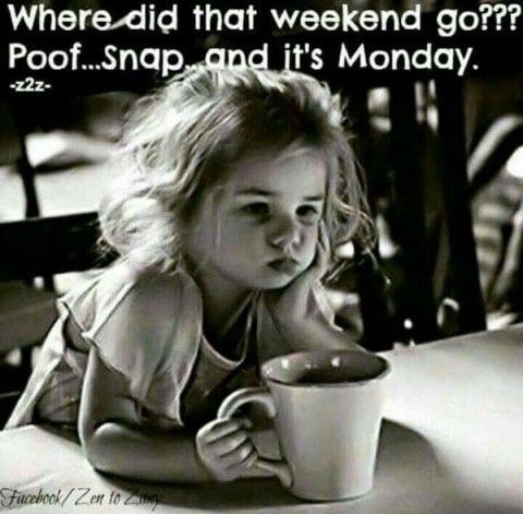 Where Did That Weekend Go? Pictures, Photos, and Images for Facebook ...