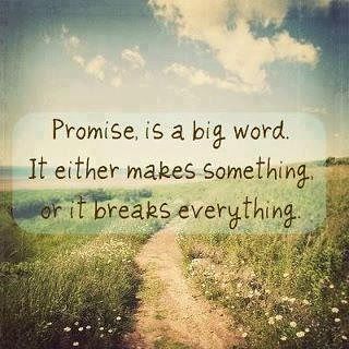 Promise Is A Big Word Pictures, Photos, and Images for Facebook, Tumblr ...