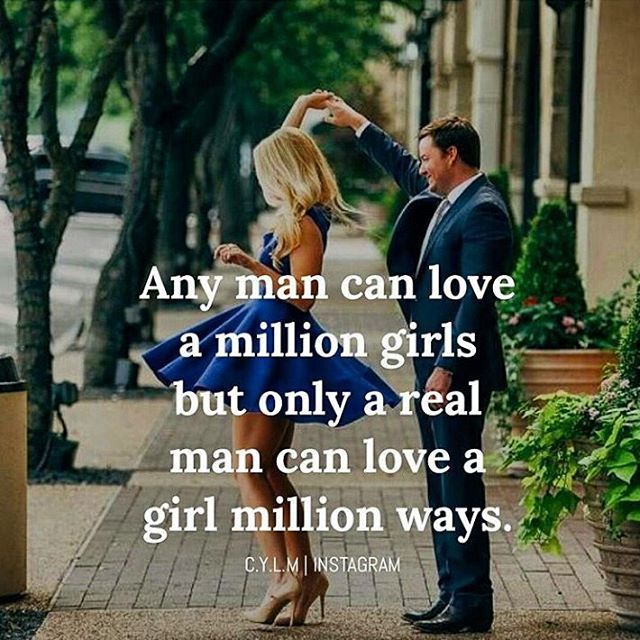 A Real Man Loves His Woman