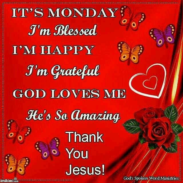 It's Monday Thank You Jesus Pictures, Photos, and Images for Facebook ...