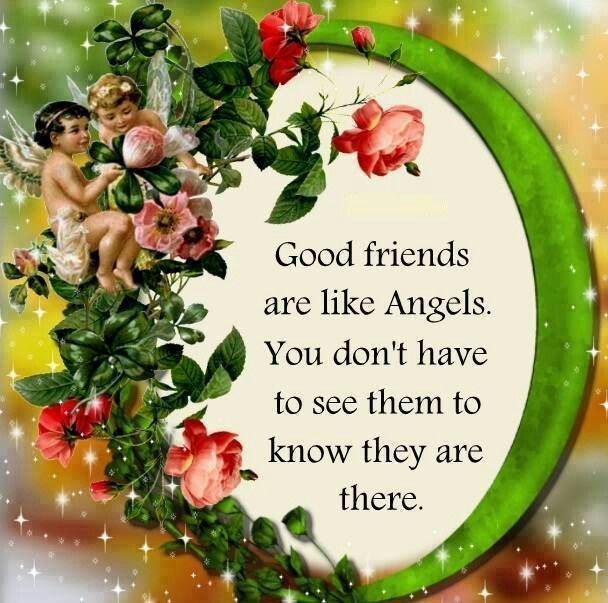 Good Friends Are Like Angels Pictures, Photos, and Images for Facebook ...
