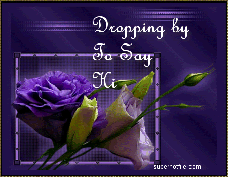 Dropping By To Say Hi! Pictures, Photos, and Images for Facebook ...