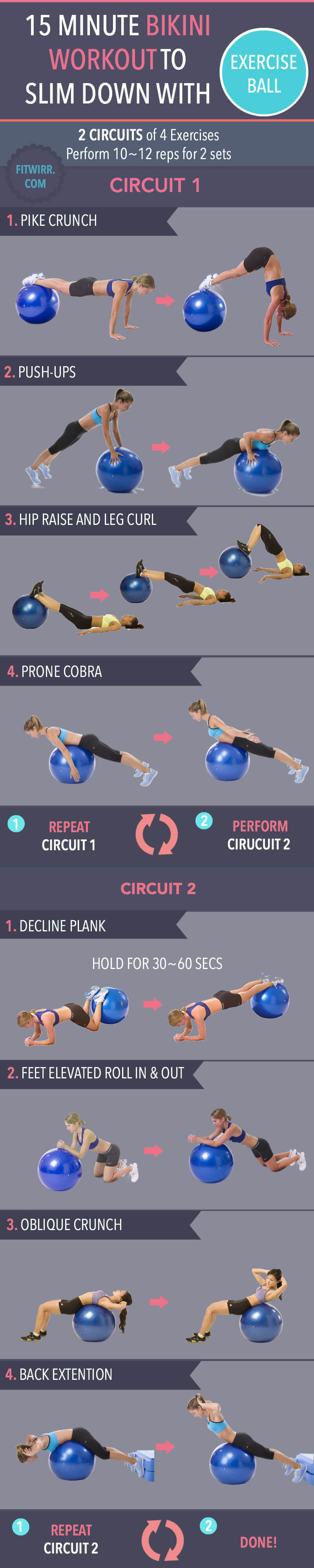 15 Minute Bikini Workout To Slim Down With Pictures, Photos, and Images ...