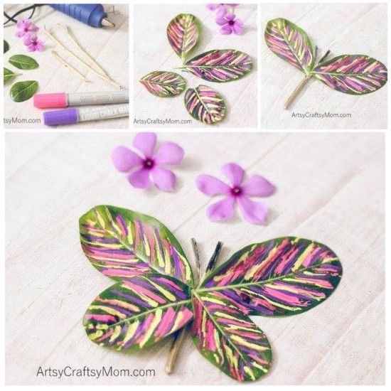 Leaf And Stick Butterfly Craft Pictures, Photos, and Images for ...