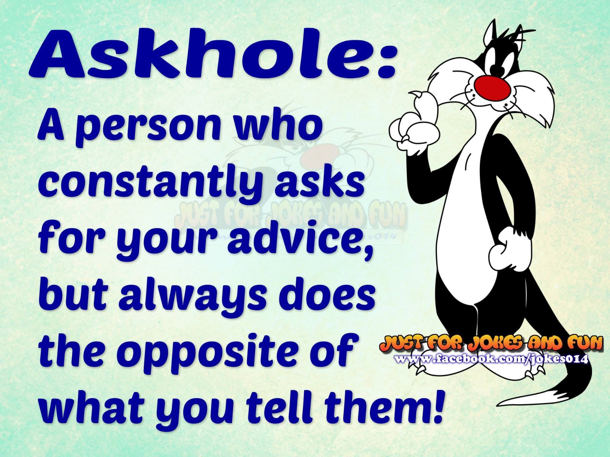 Askhole Pictures, Photos, and Images for Facebook, Tumblr, Pinterest ...