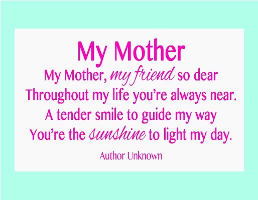 My Mother Pictures, Photos, and Images for Facebook, Tumblr, Pinterest ...