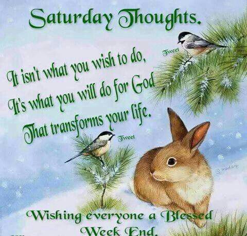 Saturday Thoughts Pictures, Photos, and Images for Facebook, Tumblr ...