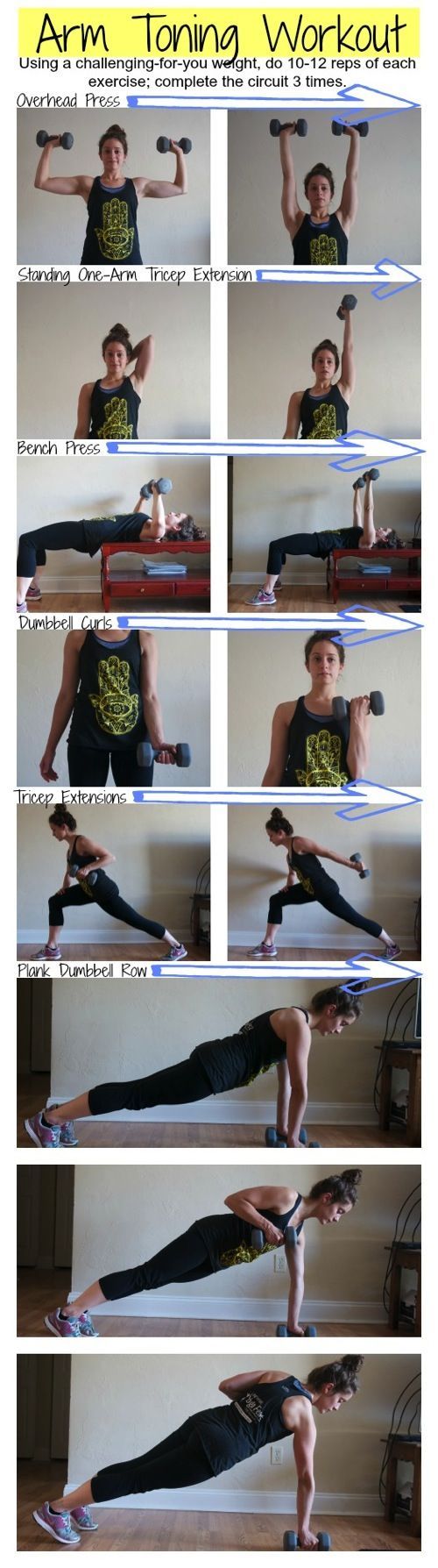 Arm Toning Workout Tutorial Pictures, Photos, and Images for Facebook ...
