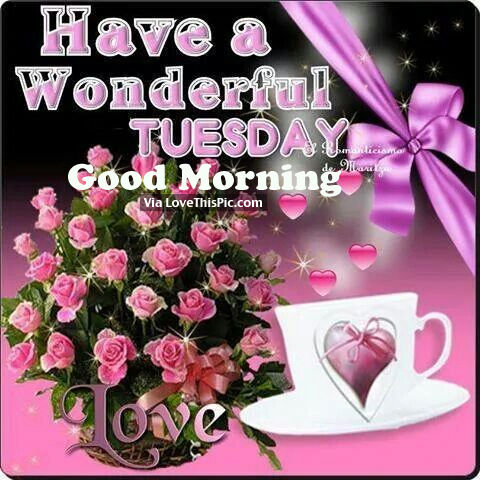 Have A Wonderful Tuesday, Good Morning Pictures, Photos, and Images for ...