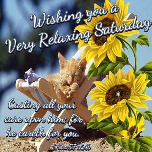 Wishing You A Very Relaxing Saturday Pictures, Photos, and Images for ...