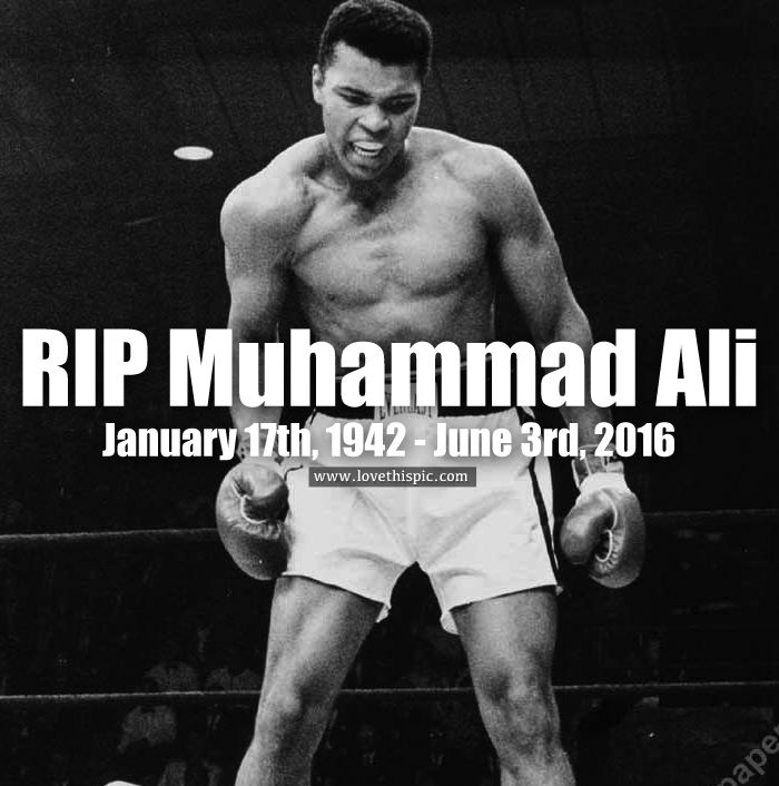 RIP Muhammad Ali Pictures, Photos, and Images for Facebook, Tumblr ...