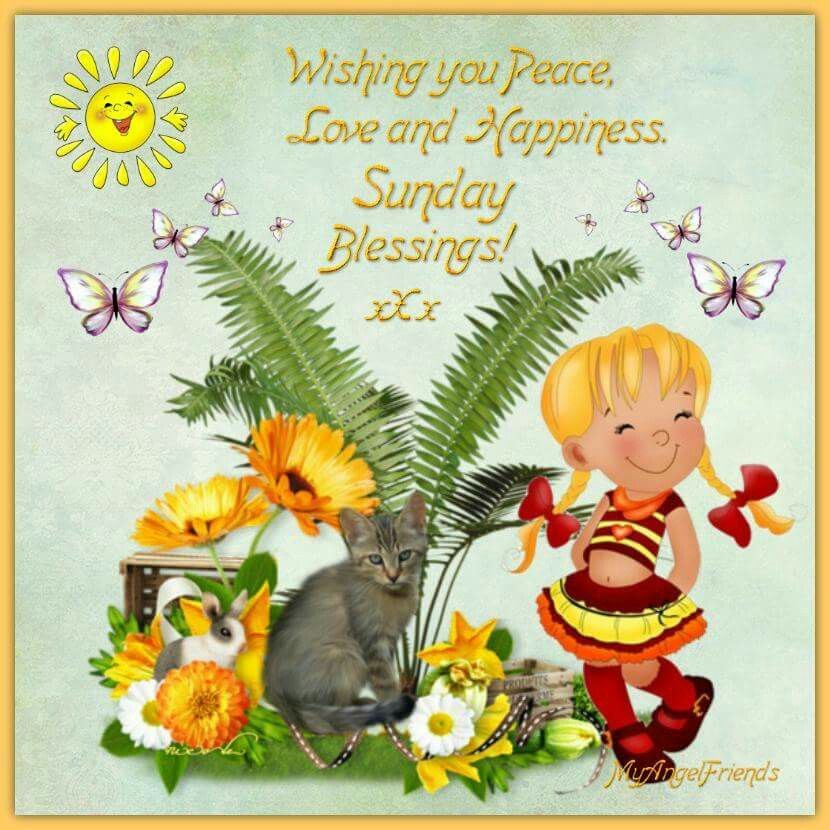 Wishing You Peace And Love This Sunday Pictures, Photos, and Images for ...