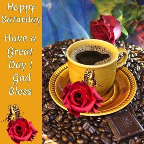 Happy Saturday Coffee And Roses Pictures, Photos, and Images for ...