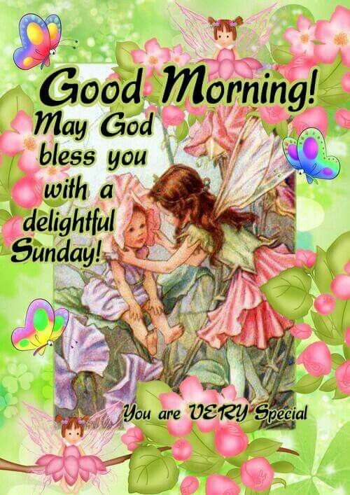 Good Morning, May God Bless You With A Delightful Sunday! Pictures ...