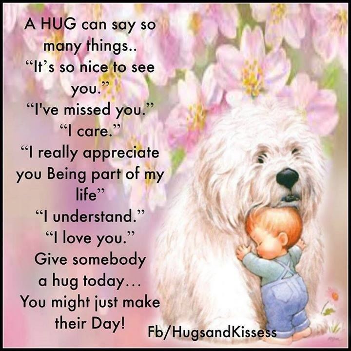 A Hug Can Say So Many Things Pictures, Photos, and Images for Facebook ...