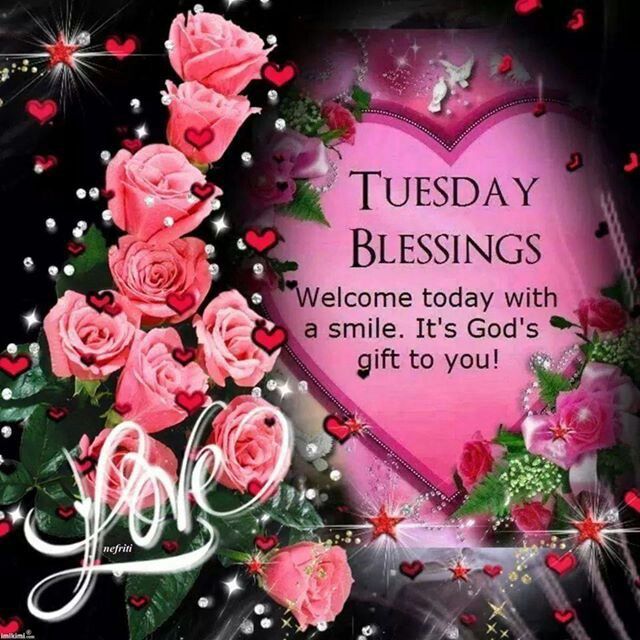Tuesday Blessings Welcome Today With A Smile Pictures, Photos, and ...