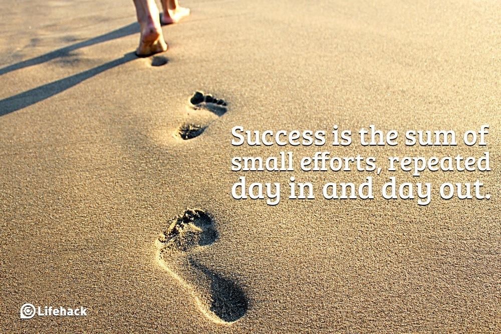 Success Is The Sum Of Small Effort Repeated Day In And Day Out Pictures ...