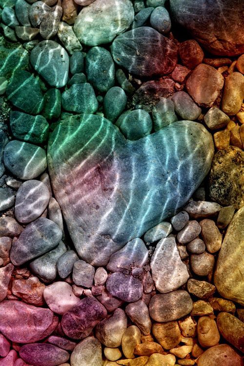 Heart Shaped River Rock Pictures, Photos, and Images for Facebook ...
