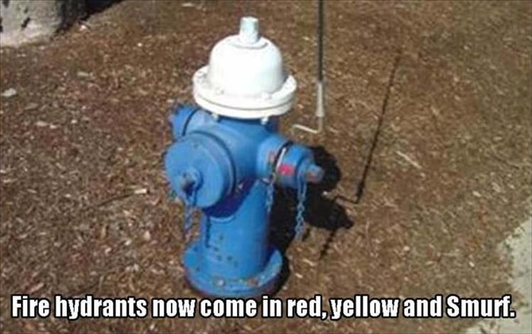 Smurf Fire Hydrant Pictures, Photos, and Images for Facebook, Tumblr ...