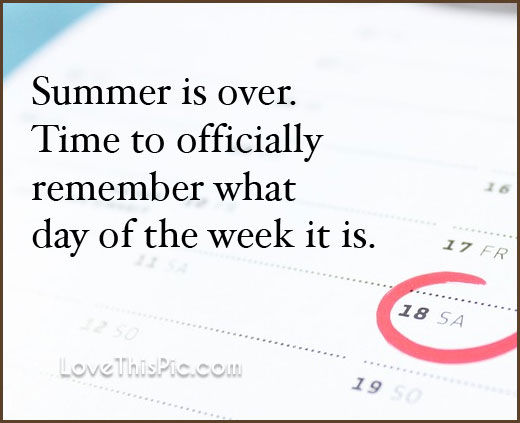 Summer Is Over Pictures, Photos, and Images for Facebook, Tumblr ...