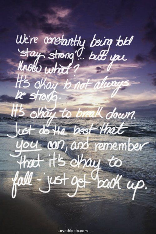 Just Get Back Up Pictures, Photos, and Images for Facebook, Tumblr ...