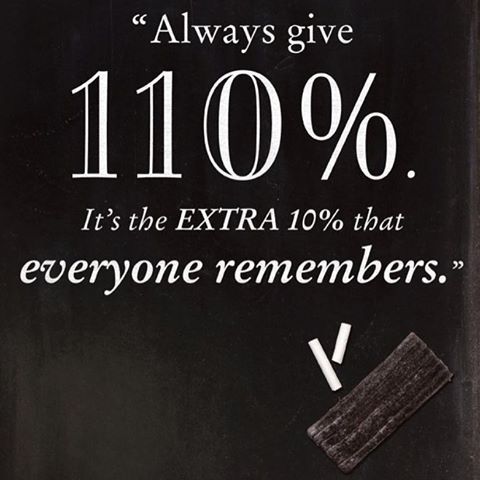 Always Give 110% Pictures, Photos, and Images for Facebook, Tumblr ...