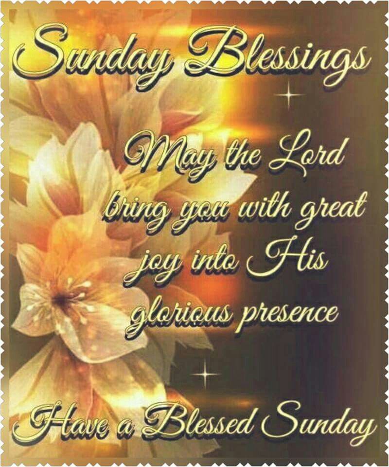 Sunday Blessings, Have A Blessed Sunday Pictures, Photos, and Images ...