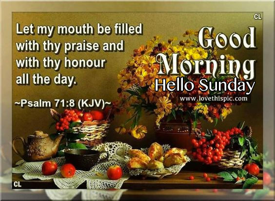Good Morning, Hello Sunday Pictures, Photos, and Images for Facebook ...
