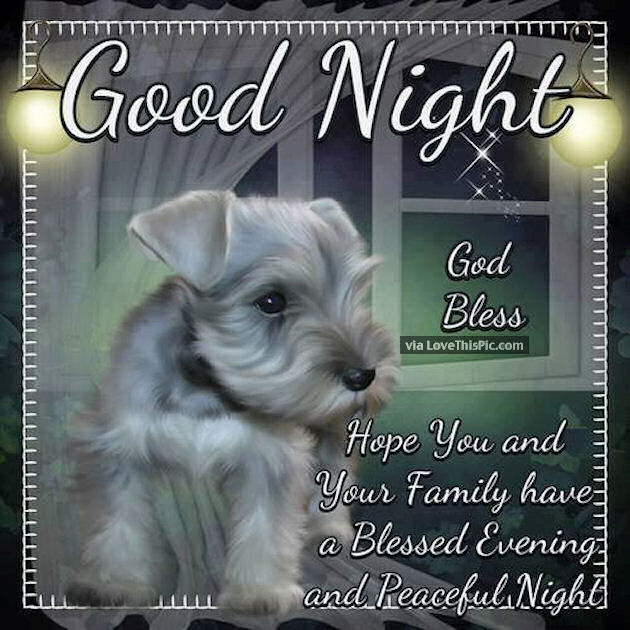 Good Night God Bless Image Quote Pictures, Photos, and Images for ...