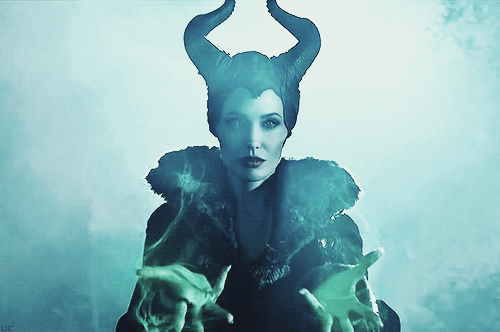 Maleficent Smile Gif