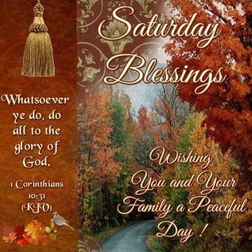 Saturday Blessings Pictures, Photos, and Images for Facebook, Tumblr ...