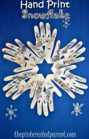 Handprint Snowflake Pictures, Photos, and Images for Facebook, Tumblr ...