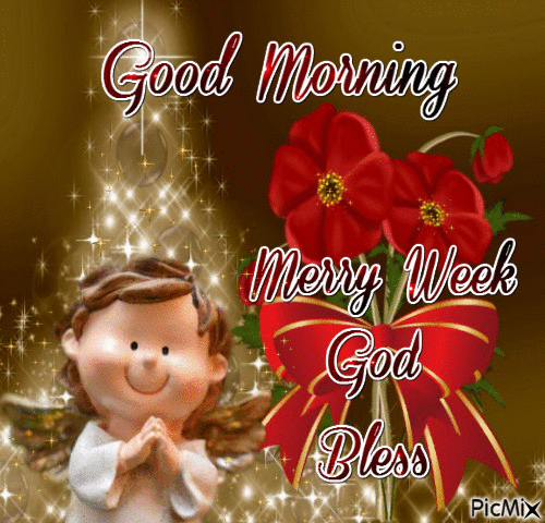 Good Morning, Merry Week, God Bless Pictures, Photos, and Images for ...