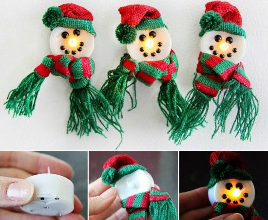 DIY Snowman LED Candles Pictures, Photos, and Images for Facebook ...