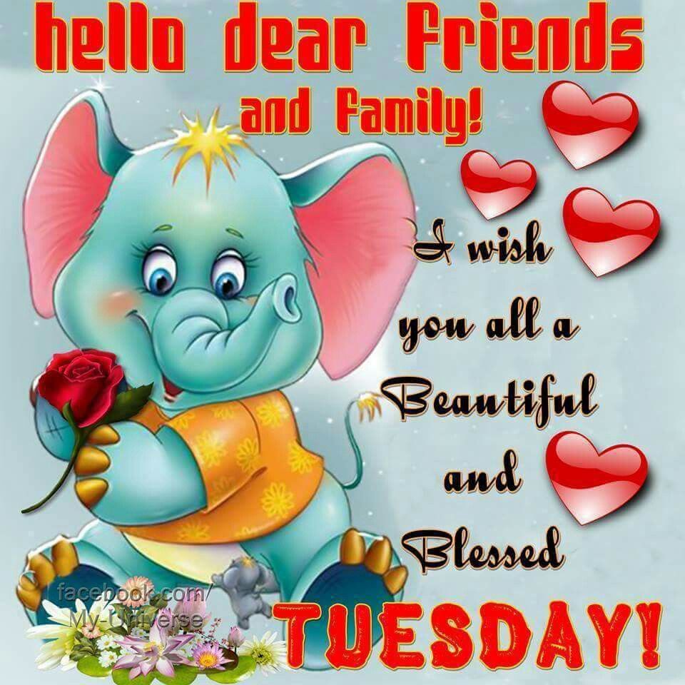 Hello Dear Friends And Family! I Wish You All A Beautiful And Blessed ...