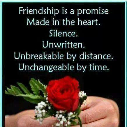 Friendship Is A Promise Made In The Heart Pictures, Photos, and Images ...