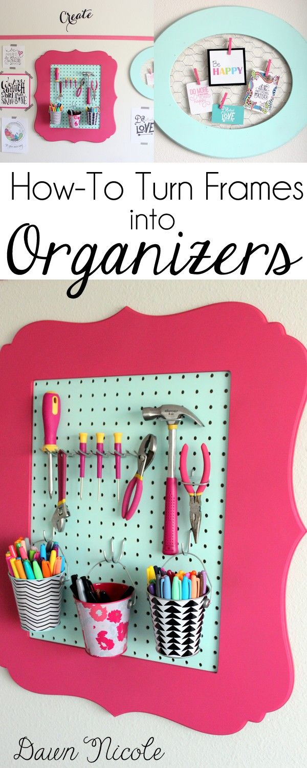Turn Frames Into Organizers Pictures, Photos, and Images for Facebook ...