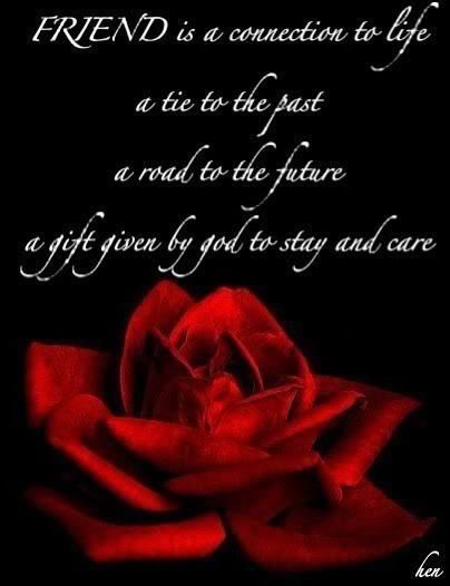 Friend Is A Connection To Life... Pictures, Photos, and Images for ...