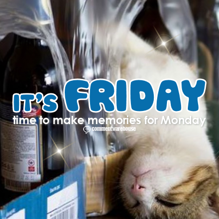 IT'S FRIDAY TIME TO MAKE MEMORIES FOR MONDAY Pictures, Photos, and ...