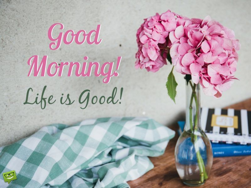 Good Morning Life Is Good Pictures, Photos, and Images for Facebook ...