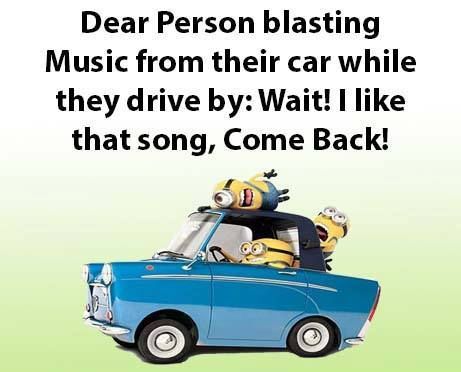 Dear Person Blasting Music From Their Car Pictures, Photos, and Images ...