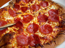 Crispy Pepperoni Pizza Pictures, Photos, and Images for Facebook ...