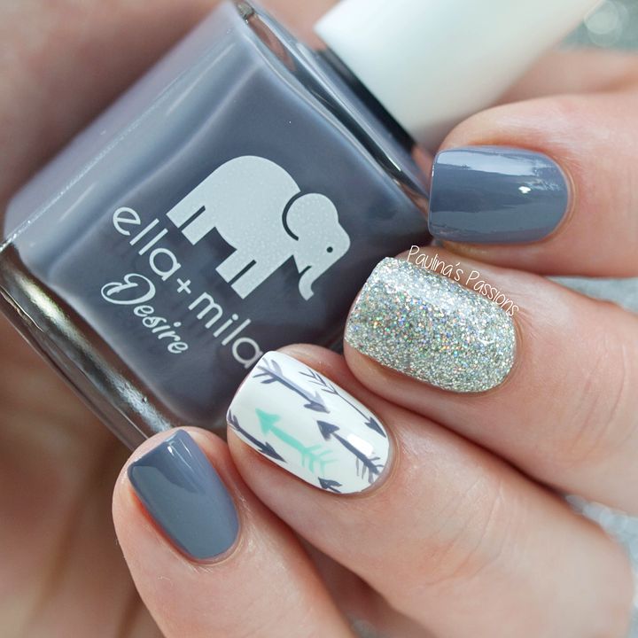Grey Arrow Nail Art Pictures, Photos, and Images for Facebook, Tumblr ...