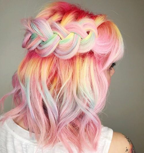 Colorful Pastel Hair Pictures, Photos, and Images for Facebook, Tumblr ...