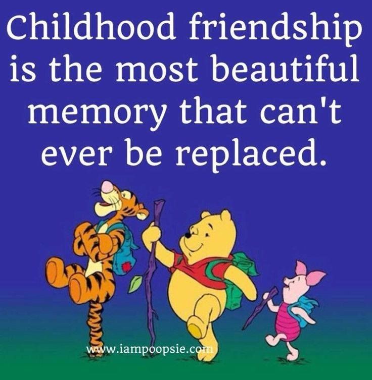 Childhood Friendship Is The Most Beautiful Memory That Can't Be ...