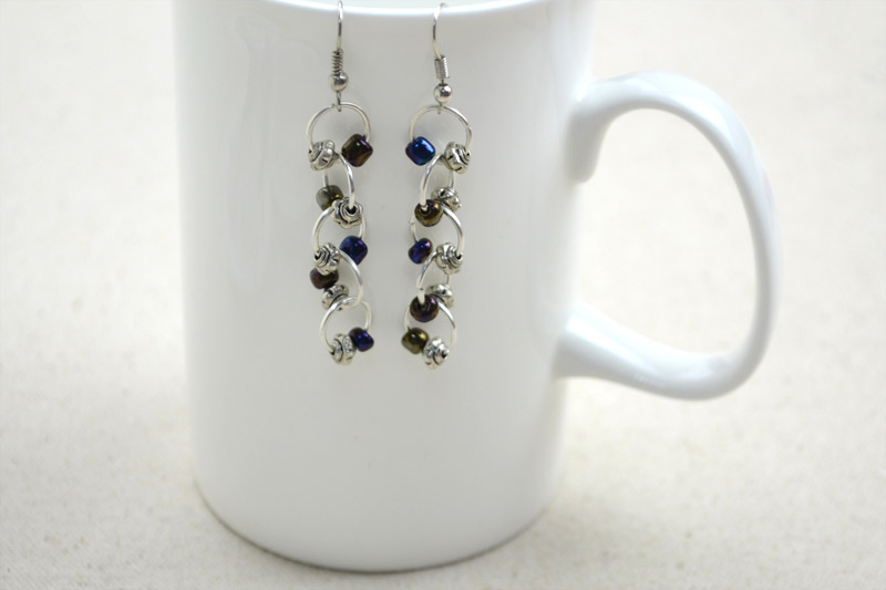 Connected-jump-rings Vintage Style Earrings Pictures, Photos, and ...