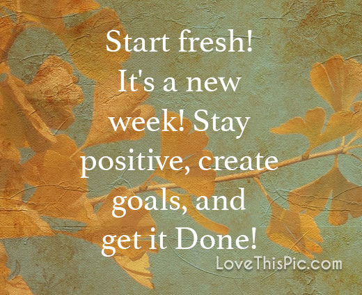 Start Fresh Pictures, Photos, and Images for Facebook, Tumblr ...