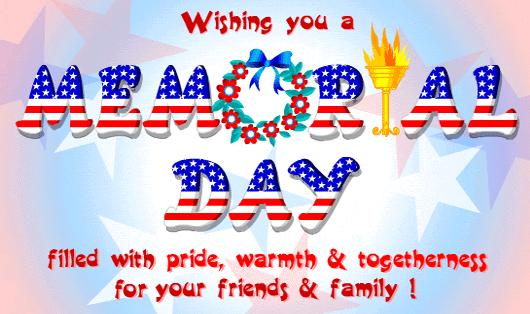 Wishing You A Memorial Day Filled With Pride, Warmth And Togetherness ...