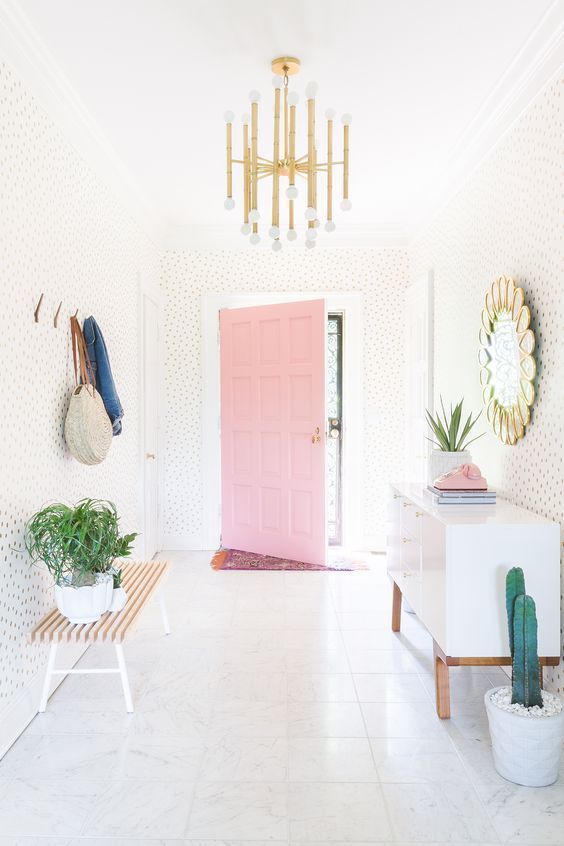 Pink Door And White Entryway Pictures, Photos, and Images for Facebook ...