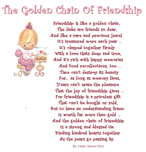 The Golden Chain Of Friendship Pictures, Photos, and Images for ...